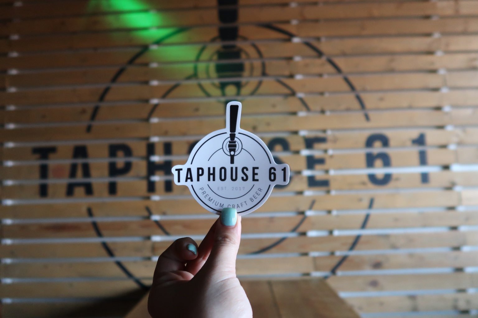 Taphouse 61 Logo – Sticker – TapHouse 61